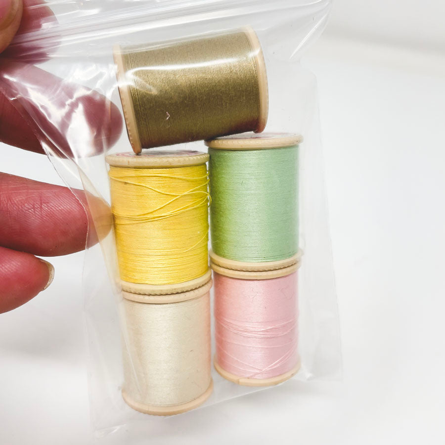 Small Spools - Clark Sewing Thread Bundle – Hello Art Hatchery