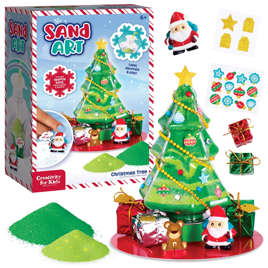 NEW // Faber-Castell Sand Art Holiday Craft Kit – Hello Art Hatchery