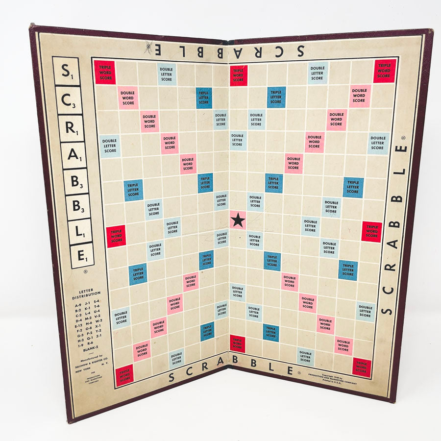 Vintage Scrabble Board – Hello Art Hatchery