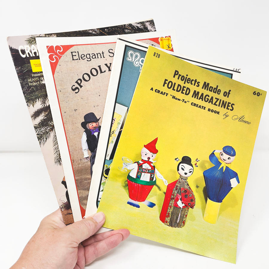 Bundle of Vintage Craft Booklets – Hello Art Hatchery