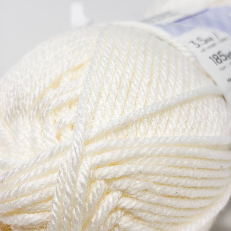 Lion Brand Basic Stitch Anti-Pilling Acrylic Yarn - White – Hello Art ...