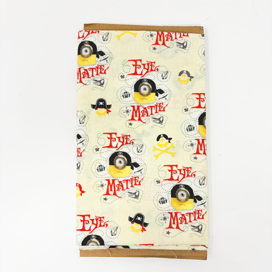 32" x 1 yd Minions Eye Matie Fabric – Hello Art Hatchery