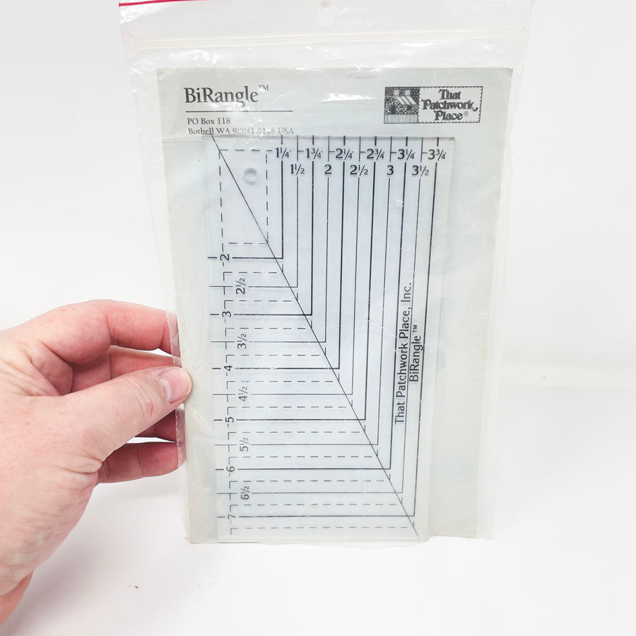 BiRangle Quilting Template - That Patchwork Place – Hello Art Hatchery