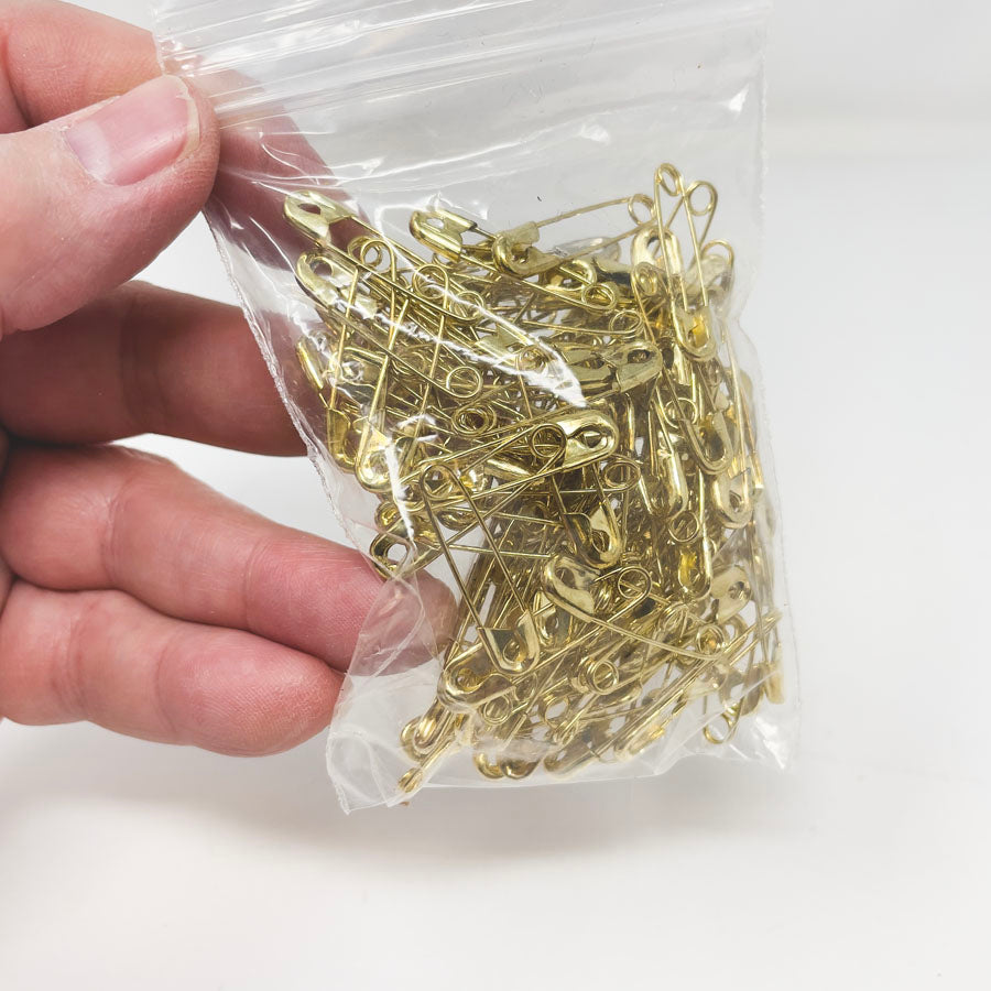 Brass Color Safety Pins – Hello Art Hatchery