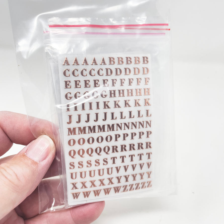Small Raised Alphabet Sticker Bundle – Hello Art Hatchery