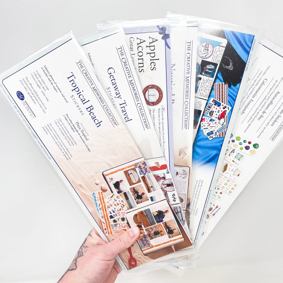 Bundle of Creative Memories Sticker & Paper Shortcut Packs – Hello Art ...