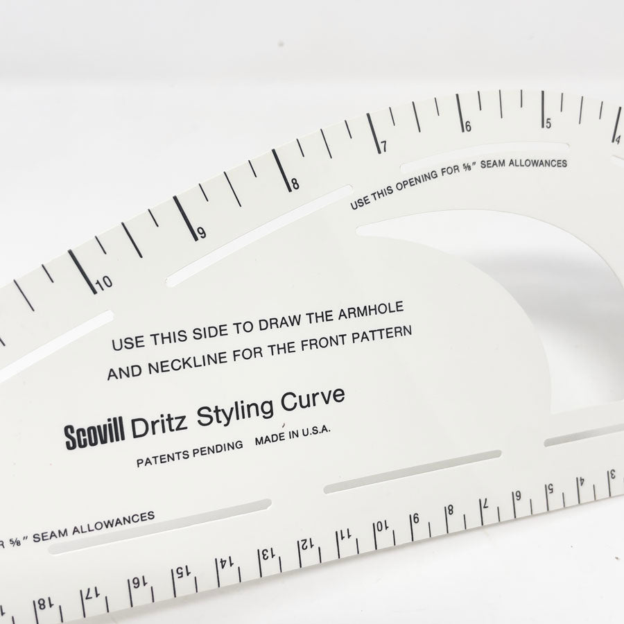 Scovill Dritz Styling Curve Ruler – Hello Art Hatchery