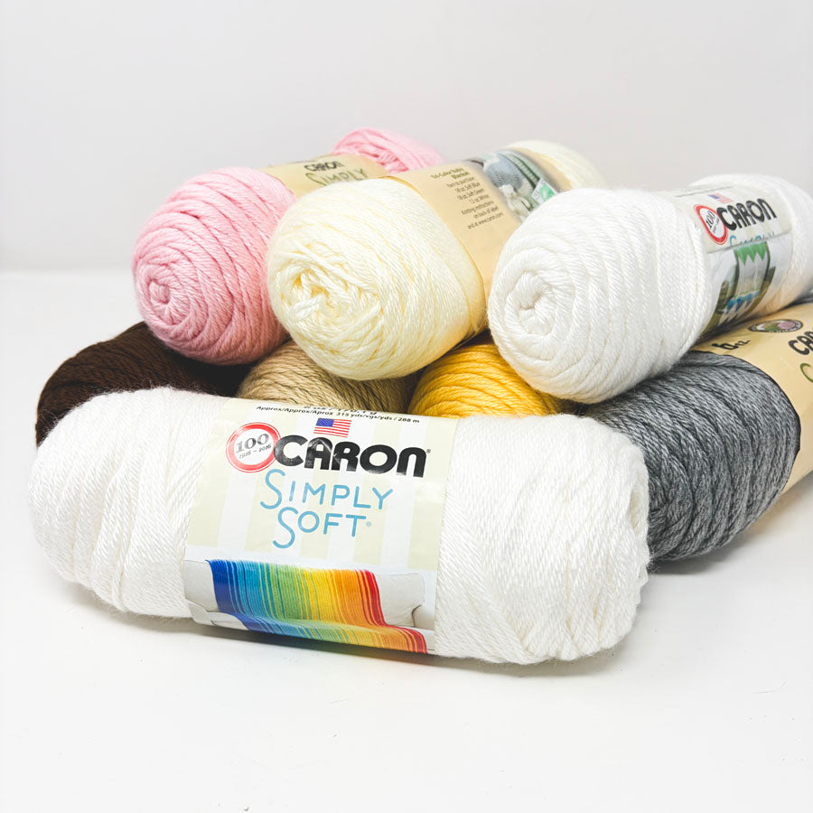 Caron Simply Soft Yarn - Pick a Color – Hello Art Hatchery